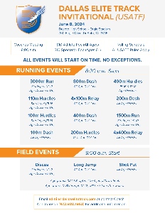 Dallas Elite Youth Track and Field Club Home